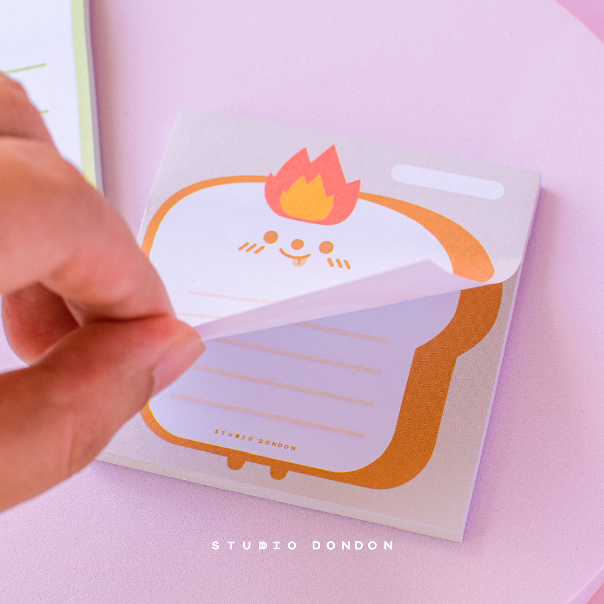 Burnt Toast 3 x 3 inches Sticky Notes – Studio DonDon
